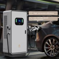 China Floor-mounted EV DC Charger 60KW 120KW 180KW CCS1 CCS2 CHAdeMO GB/T Fast Charging Station with 7 Inches Touch Screen for sale