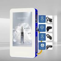 China Evonic 60KW 120KW GBT CCS1 CCS2 Chademo Fast DC EV Car Charging Station with 43inch Advertising Screen and 5M Cable Length for sale