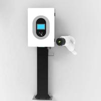 China Evonic 20KW 30KW 40KW IP54 CCS1 CCS2 Chademo GB/T Fast DC EV Car Charging Station with 5m Cable Input Voltage AC 380V for sale