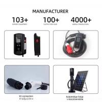 China EVONIC Wholesale Price  European Standard Type 2 7KW 11KW 22KW 380V Fast Wallbox Charging Station with 5m Cable for Home Use for sale