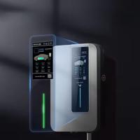 China EVONIC Wall-mounted Type 2 AC 7KW 11KW 22KW 16A 32A 380V Fast EV Charging Station for Electric Vehicle with 5m Cable for sale