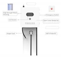 China RoHS Certified Evonic Waterproof Dustproof IP54 40KW 100A Fast DC Wall-Mounted Electric Vehicles Charging Station with 5m Cable for sale