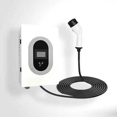 China Evonic 20KW 30KW 40KW CCS1 CCS2 CHADEMO GB/T Single Gun Wallbox Fast DC Electric Car Charging Station with 7inch LCD Display for sale