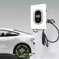 China Evonic 20KW 30KW 40KW CCS1 CCS2 CHADEMO GB/T Single Gun Wallbox Fast DC Electric Car Charging Station with 7inch LCD Display for sale