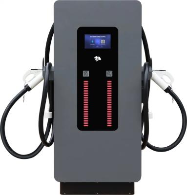 China Evonic Hot Sale Universal Double Gun IP54 180KW GB/T Floor-mounted Fast DC EV Car Charger Station for EV Car for sale
