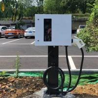 China ISO Certified Fast Wall Mounted Solar Chademo Smart DC EV Car Charger Station for Public Evonic 60A 100A 20KW 30KW 40KW for sale