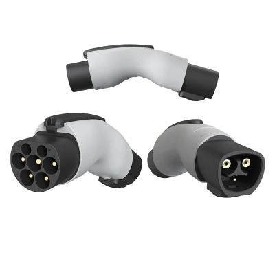 China GBT Car BYD EVONIC EV Adapter 32A Tesla to GBT Adapter 250V Car Accessories Charging Connector Anti Theft Leak Protection for sale