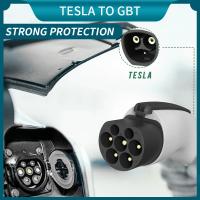 China GBT Car BYD EVONIC EV Adapter 32A Tesla to GBT Adapter 250V Car Accessories Charging Connector Anti Theft Leak Protection for sale