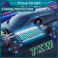 China GBT Car BYD EVONIC EV Adapter 32A Tesla to GBT Adapter 250V Car Accessories Charging Connector Anti Theft Leak Protection for sale