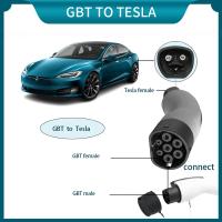 China EVONIC GBT to Tesla Charging Adapter Auto Parts Electric Vehicle Connector 7KW 32A 250V Car Accessories For Tesla Model Y3 XS for sale