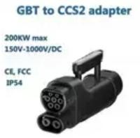 China New Design Fast Charging IP54 200KW Max GBT to CCS2 Ev Charger Connector With Handle for sale