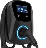 China EVONIC AC EV Charger Wall-mounted European Standard Type 2 7KW 11KW 22KW 16A 32A 380V AC EV Charging Station with 5m Cable for sale