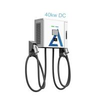 China DC EV Fast Charging Station Chademo Car Charger Smart EV Charging Station 40kw DC Fast Charger 40kw EV Charger with 5m Cable for sale