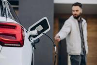 China Commerical  OCPP Double Gun 40KW DC CCS1 CCS2 Super Fast EV Charger Charging Station with 5m Cable for sale