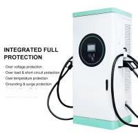 China CCS1 CCS2 60KW 80KW 90KW 100KW 120KW 160KW 180KW 240KW OCPP Fast DC EV Charger With 7inches Screen Cold-Roll Steel Sheets for sale