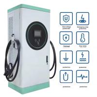 China CCS1 CCS2 60KW 80KW 90KW 100KW 120KW 160KW 180KW 240KW OCPP Fast DC EV Charger With 7inches Screen Cold-Roll Steel Sheets for sale
