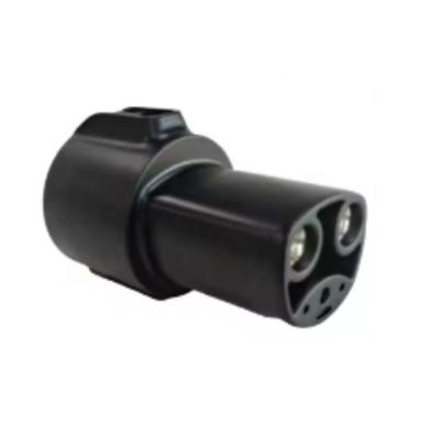 China Customize Color IP54 80A 110V/250V SAE J1772 to Tesla Fast Charging Adapter With Electric Car for sale
