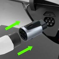 China New Era Smart Electric Car Adapter Tesla to SAE J1772 220V EV Charger Adapter Ev Connector Adapter  for Tesla for sale