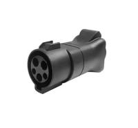 China 32a Type 1 to Type 2  Iec 62196 EV Car Charger Adapter, Type 1 Ev Charging Connector with Standard SAE J1772 for sale