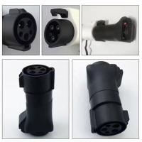 China 32a Type 1 to Type 2  Iec 62196 EV Car Charger Adapter, Type 1 Ev Charging Connector with Standard SAE J1772 for sale