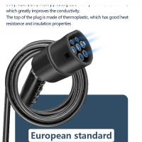 China EVONIC Vehicle Charging Gun Type 2 European Standard Wall Mounted 7KW 11KW 22KW for AC Electric Car Charging Station for sale