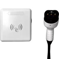 China EVONIC EV Charger Wall-mounted Type 2 AC 7KW 11KW 22KW 16A 32A 220-480V EV Charging Station with Card Swipe for Electric Vehicle for sale