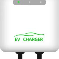 China EVONIC EV Charger Wall-mounted Type 2 AC 7KW 11KW 22KW 16A 32A 220-480V EV Charging Station with Card Swipe for Electric Vehicle for sale
