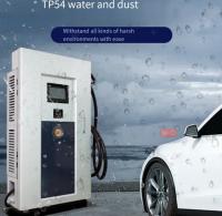 China Competitive Price Two Gun Electric Car CCS2 30KW 40KW 60KW Fast DC EV Charger With Solar Panel for sale