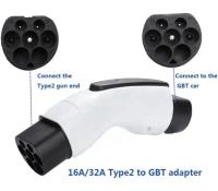 China GBT Male Plug EV Type 2 to GBT Adapter Charger for Purpose Replace/Repair Mechanical No-Load Plug In /Pull Out 10000 Times for sale