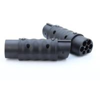 China Insulation Resistance 1000MΩ DC500V IP Grade IP65 Electric Vehicle Connectors Adapter Fast Charging Type 2 to TESLA Type 1 for sale
