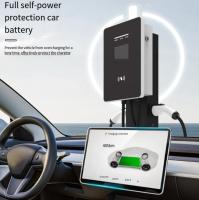 China Evonic Beautiful Travel Double Gun 14KW Type 2 Fast Charging Wall-Mounted AC EV Charger for Mode 3 for sale