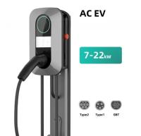 China Evonic  Trendy Mode IP64 Type 2 7KW 11KW 22KW AC Wall Mounted  EV Charger With Smart APP for sale