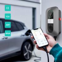 China Evonic  Trendy Mode IP64 Type 2 7KW 11KW 22KW AC Wall Mounted  EV Charger With Smart APP for sale