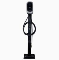China Compact Model Type 2 Wall Mounted AC EV Charger With Gun Base Mechanical No-Load Plug In /Pull Out 10000 Times -30°C 50°C for sale