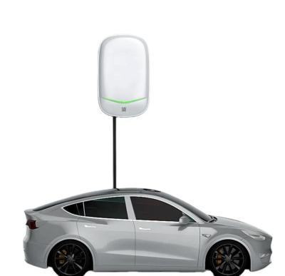 China Convenient Mode 3 Type 2 7.4KW Wall Mounted AC EV Charger with Multiple Protection and -30°C 50°C Environment by Evonic for sale