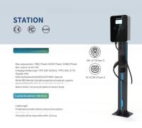 China ELT 7KW 11KW 32A 48A AC 240V Metal Housing Design Type 1 Floor-mouted EV Charging Station with 5m Cable Certificate ELT for sale