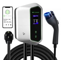 China Evonic Adjustable Current Smart Electric Car Charger Type 1 40A 48A Wallbox EV Charger for Outside for sale