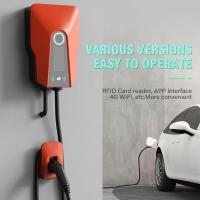 China EVONIC Waterproof IP65 Type 1 ELT Wall-mouted AC EV Charging Station with 5m Cable 7.6KW/9.6KW/11KW/15.4KW/19.2KW Output for sale
