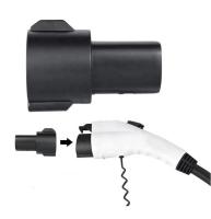China Electric Vehicle Charging Adapter Connectors Type1 to Tesla EV Adapter Rated 2000V for Electric Cars and Vehicles IP55 Grade for sale