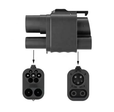 China Fast Charger  Europe Cars Charging in American Ccs1 to Ccs2 Ev Adapter for Home Use for sale