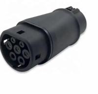China Ev Charging Connector Charging Adapter Type1 to Type 2 Electric Vehicle Power Adapter for Car for sale