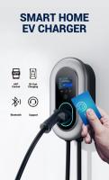 China Intelligent Temperature Control 7KW 11KW 22KW Evonic Multiple Colour Options Type 2 Wall Mounted AC EV Charger 230V AC for sale