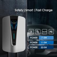China EVONIC 7KW 11KW SAE J1772 240V Wallbox AC EV Charger No-Load Plug In/Pull Out 10000 Times Purpose for retrofit/upgrade for sale