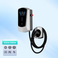 China 7KW 11KW Type 1 SAE J1772 Plug Wall Mounted Fast AC EV Charger Withstand Voltage 2000V Output Power 7.6KW/11KW by Evonic for sale