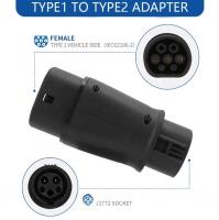 China High Quality New Energy Vehicle Adapter TYPE 2  TYPE 1 EV Charger CHARGING Connector Adapter for sale