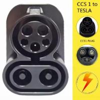 China 500-1000V CCS1 to Te/sla DC EV Charging Adapter for Car Ccs tesla Adapter withstand Voltage 2000V AC380V Rated Voltage for sale