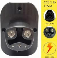 China 500-1000V CCS1 to Te/sla DC EV Charging Adapter for Car Ccs tesla Adapter withstand Voltage 2000V AC380V Rated Voltage for sale