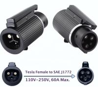China China Wholesale  EV Car Portable Extension Cord Tesla to Type 1 Adapter for Car for sale