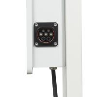 China Single Phase IP65 7KW AC EV Type 1 Type 2 Wall Electric Car Charging Station with App Control or RFID Card for sale