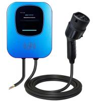 China RFID Card LCD Function 11kw/16A Type2 Column/Wall Mounted EV Charging Station for BYD Tesla Electric Vehicle/Electric Car for sale